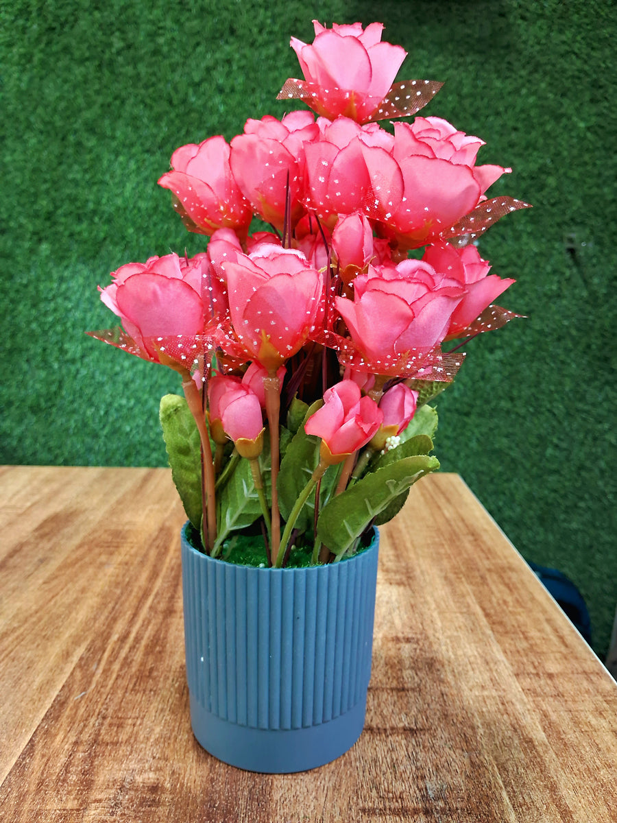Antique Plastic Base Tulip Flower Pot – SP FloorTech