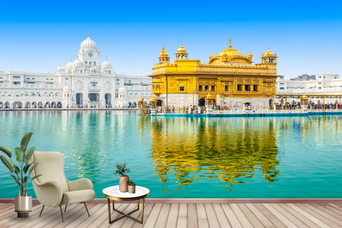 God Collection Golden Temple Wallpaper – SP FloorTech